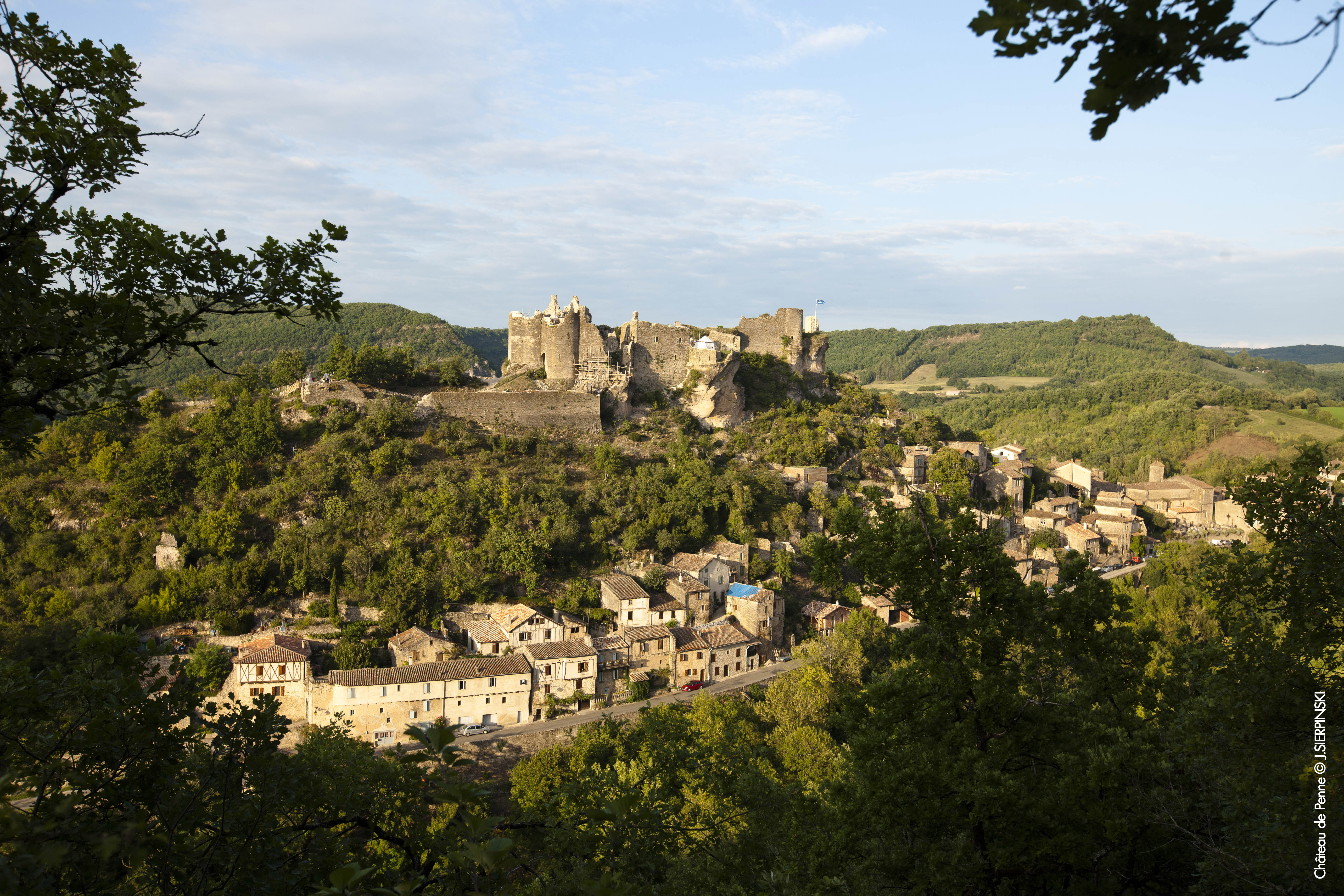 Château de Penne - Châteaux en Rouergue (Aveyron, Lot, Tarn, Cantal)